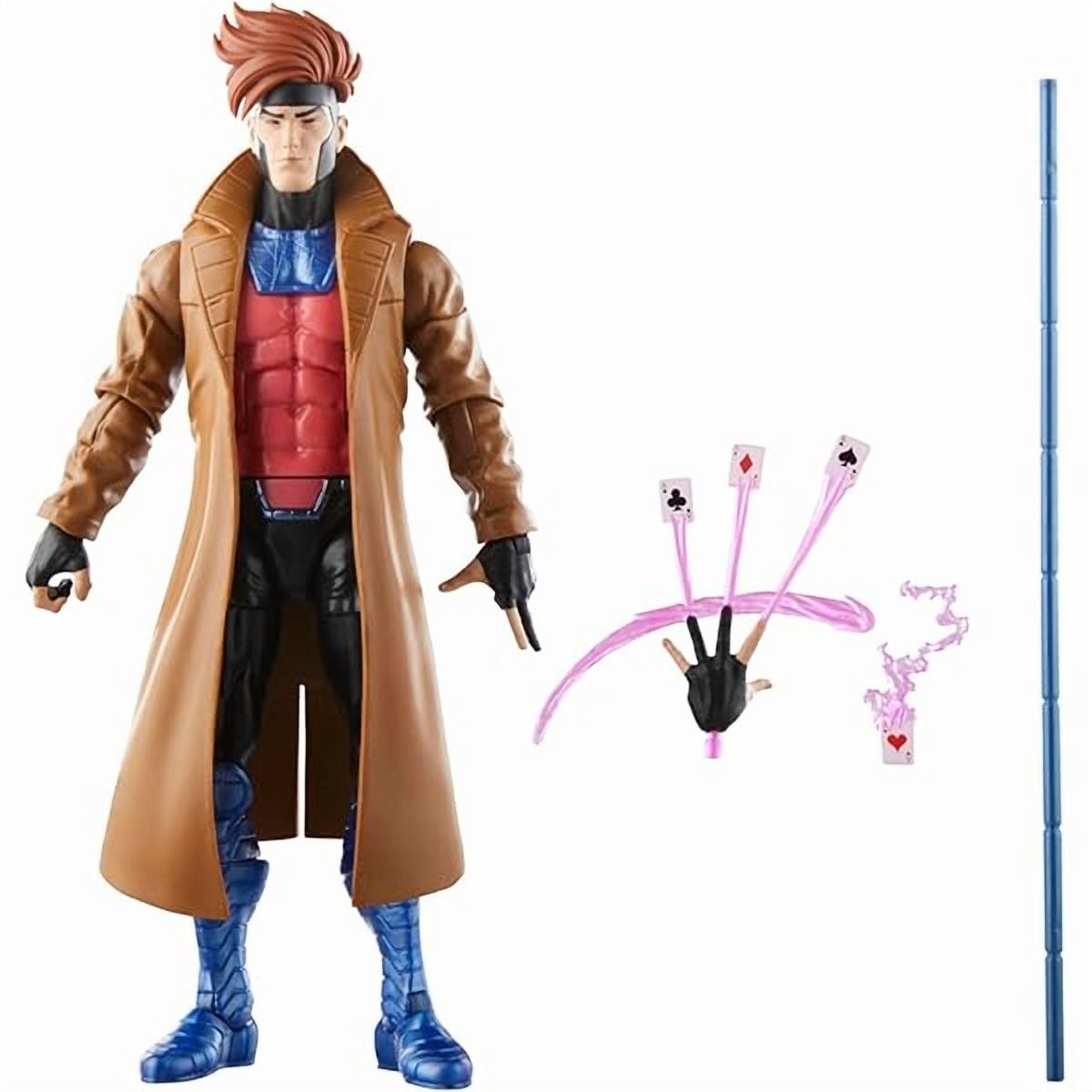 Hasbro Legends Series Gambit, X-Men ‘97 Collectible 6 Inch Action ...
