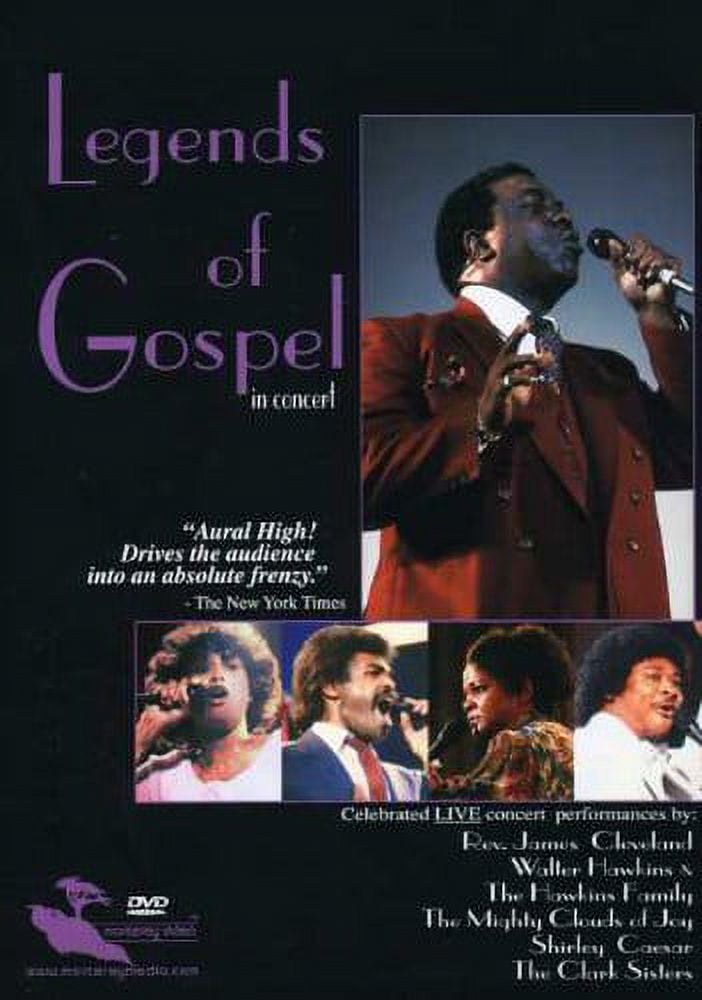 Legends of Gospel (DVD) - Walmart.com