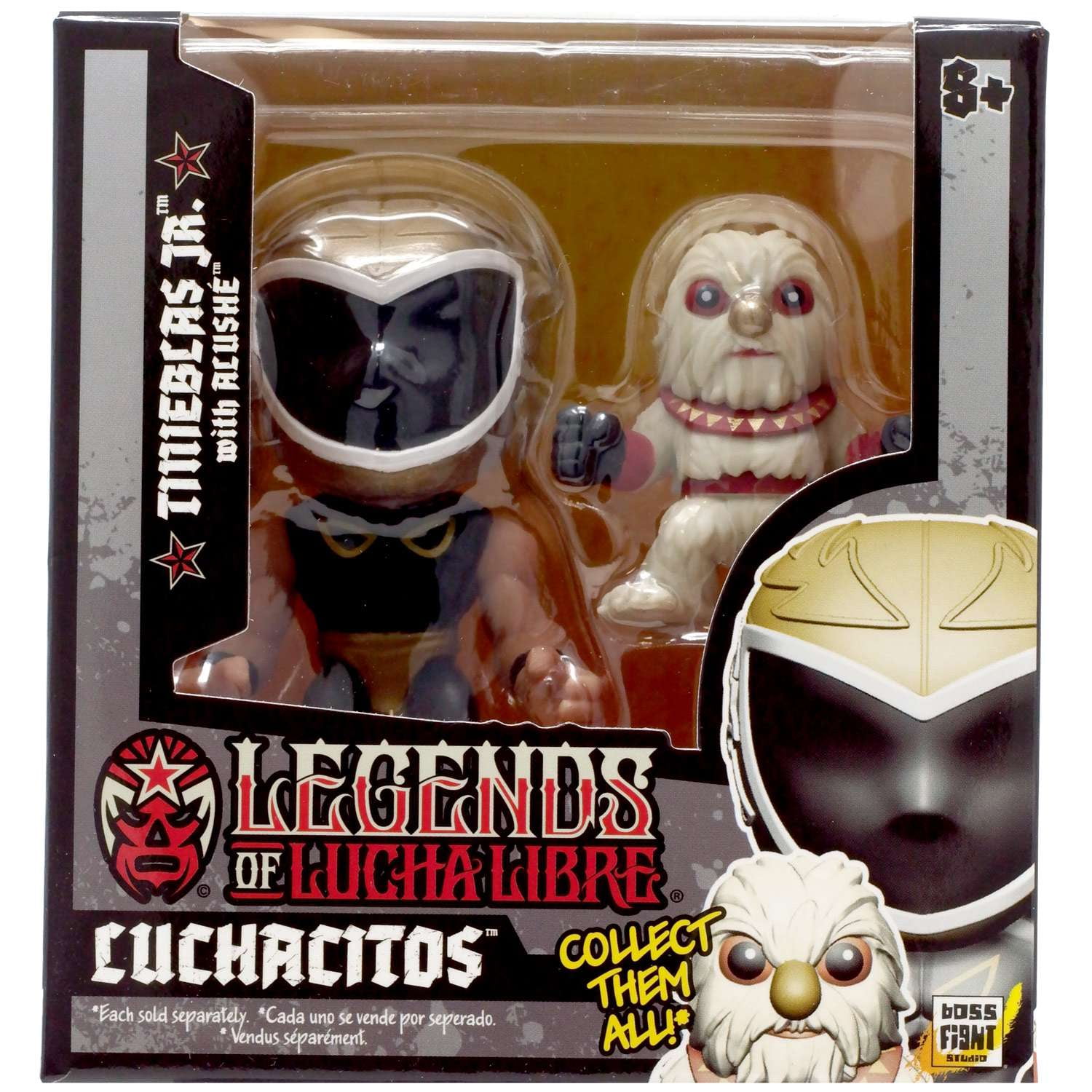 Legends of Lucha Libre Luchacitos Tinieblas Jr. Mini Action Figure ...
