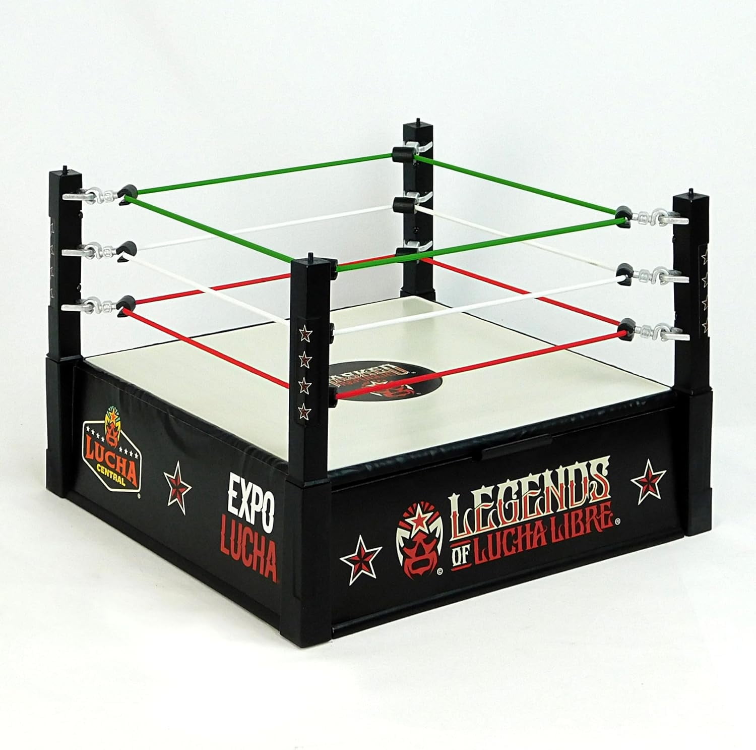Boss Fight Legends of Lucha Libre Ring for Collectible Action Figures ...