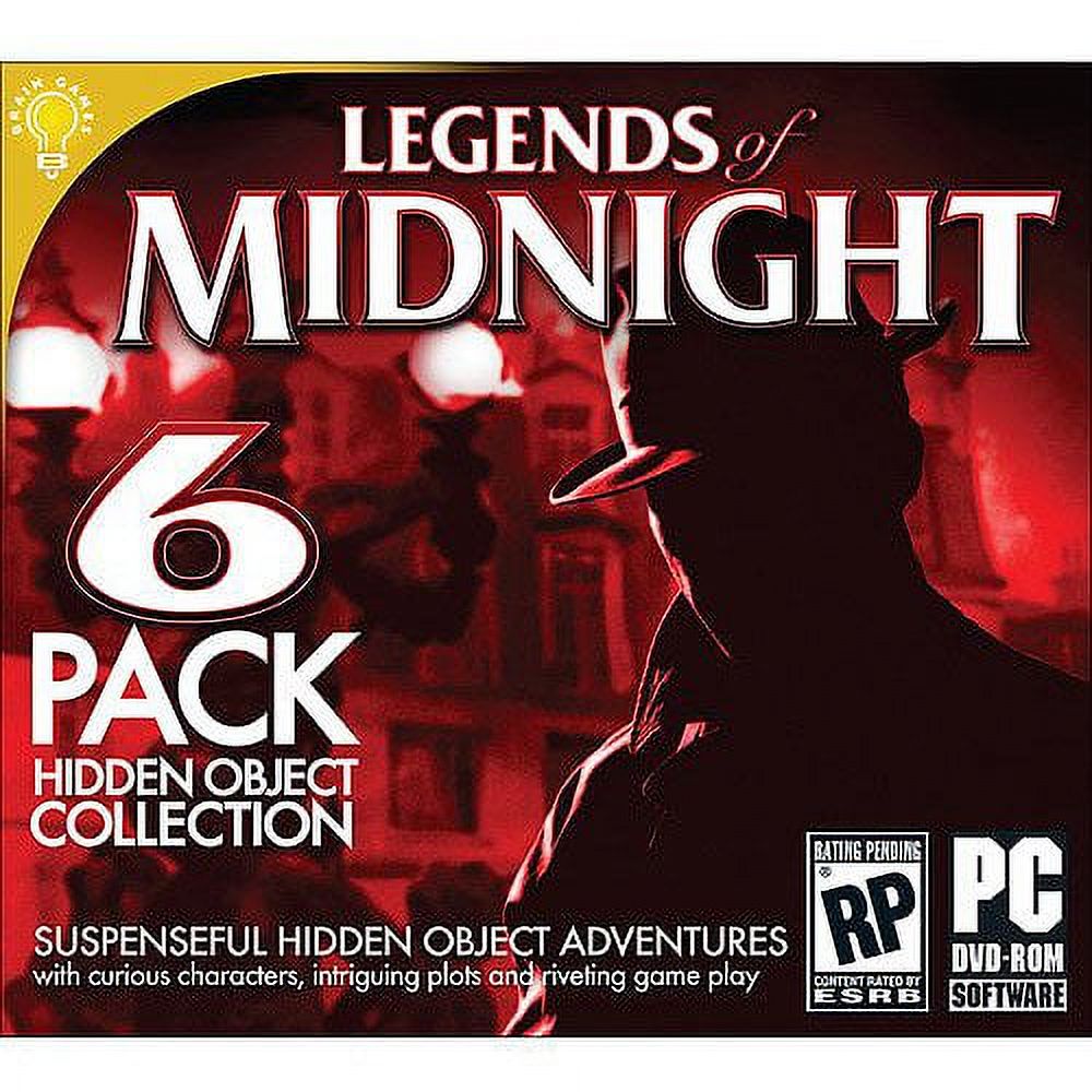 Legends of Midnight Hidden Object Collection(PC), 6 Pack - Walmart.com