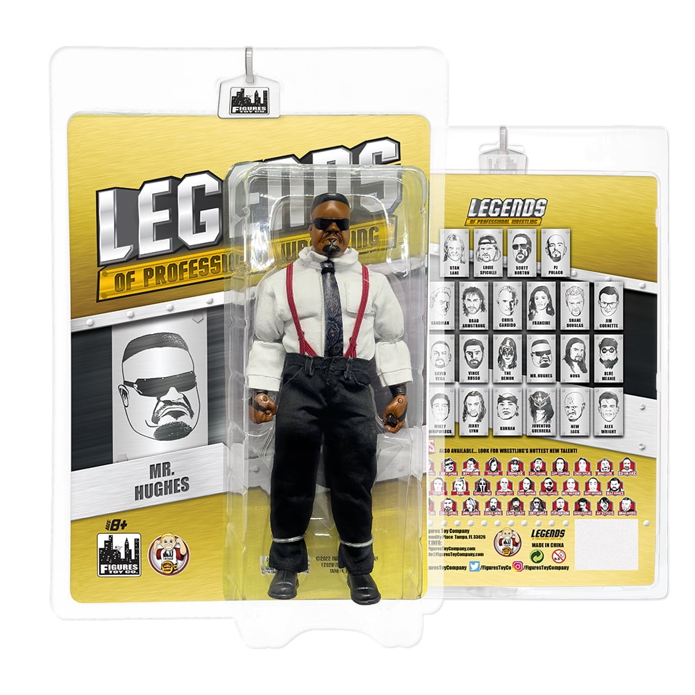 Legends of Professional Wrestling Series Action Figures: Mr. Hughes ...