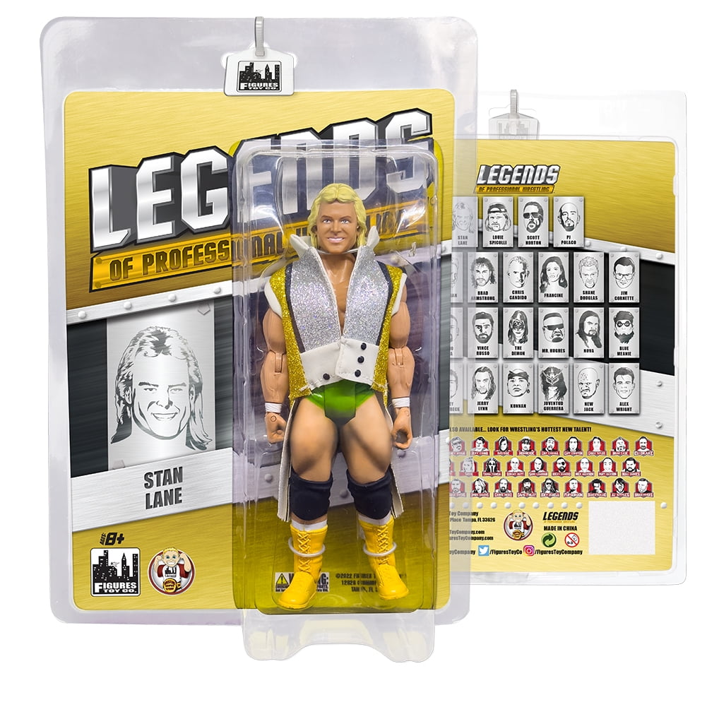 Legends of Professional Wrestling Series Action Figures: Stan Lane ...