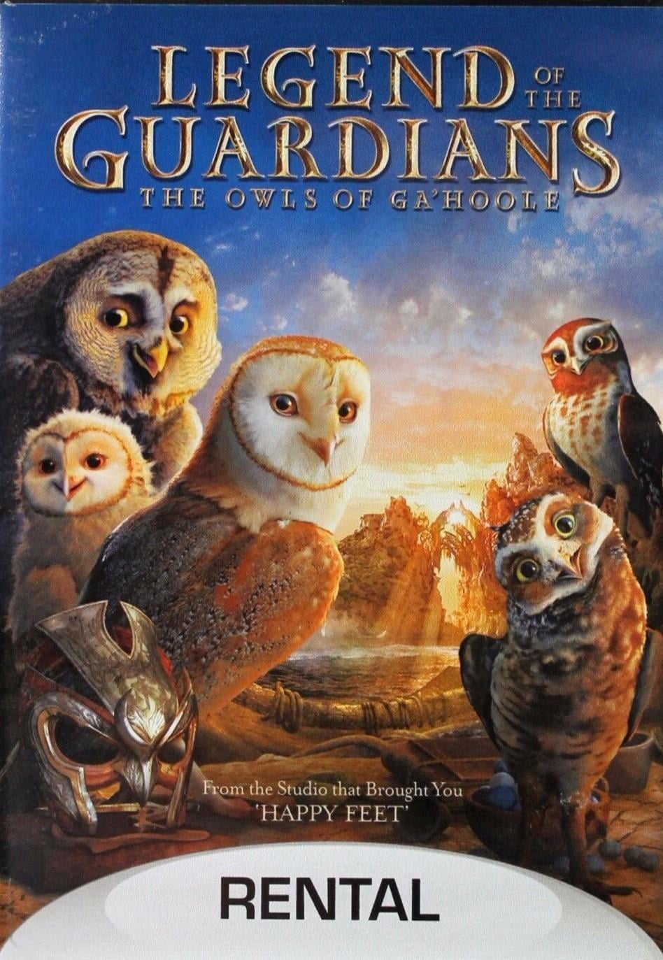 Legends of the Guardians; Owls of Ga'Hoole (Rental Release) [DVD ...