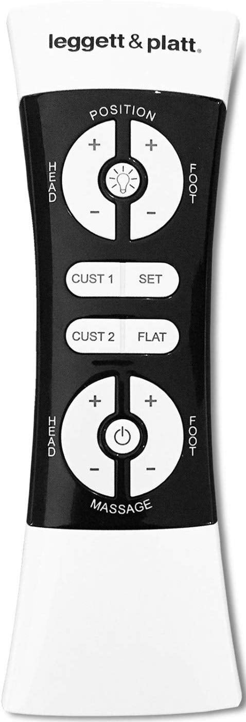 Leggett & Platt S-Cape Remote Control, for Adjustable Beds, Black ...
