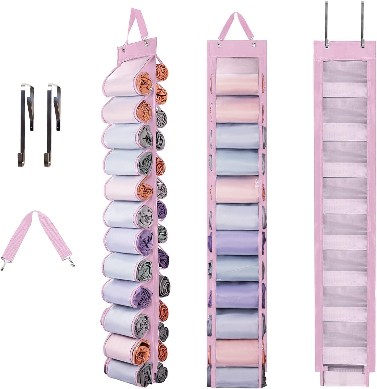 Legging Organizer Storage, Shirt Organizer, Foldable Hanging Closet ...