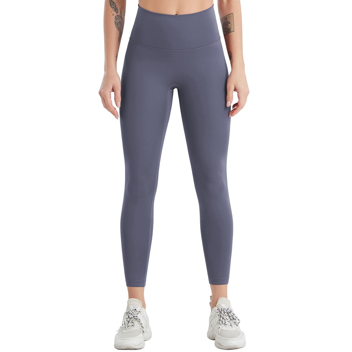 Leggings for Women Non See Through-Workout High Waisted Tummy Control ...