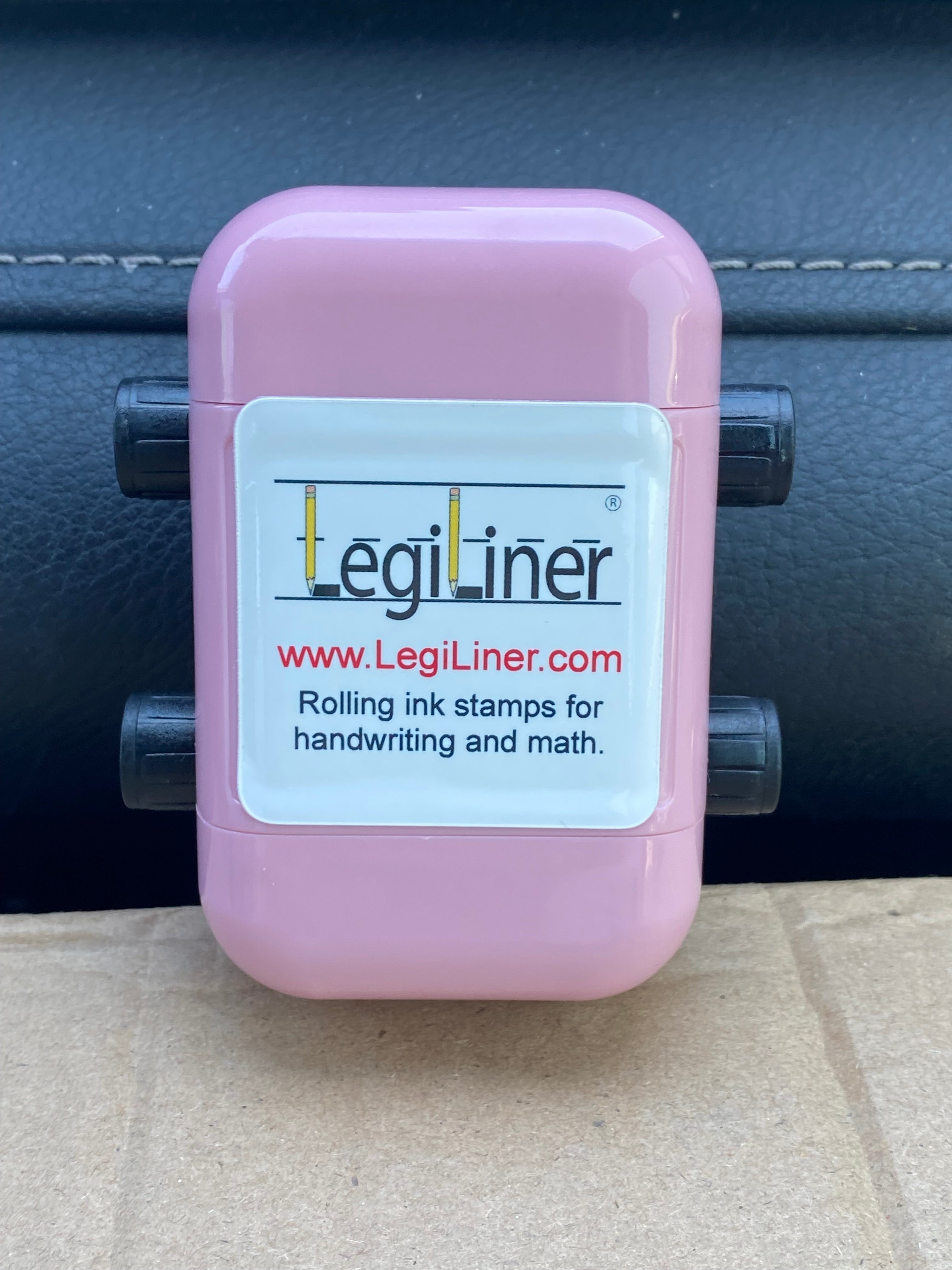 LegiLiner Math Equation Rolling, Refillable Teacher Stamp PINK Addition ...