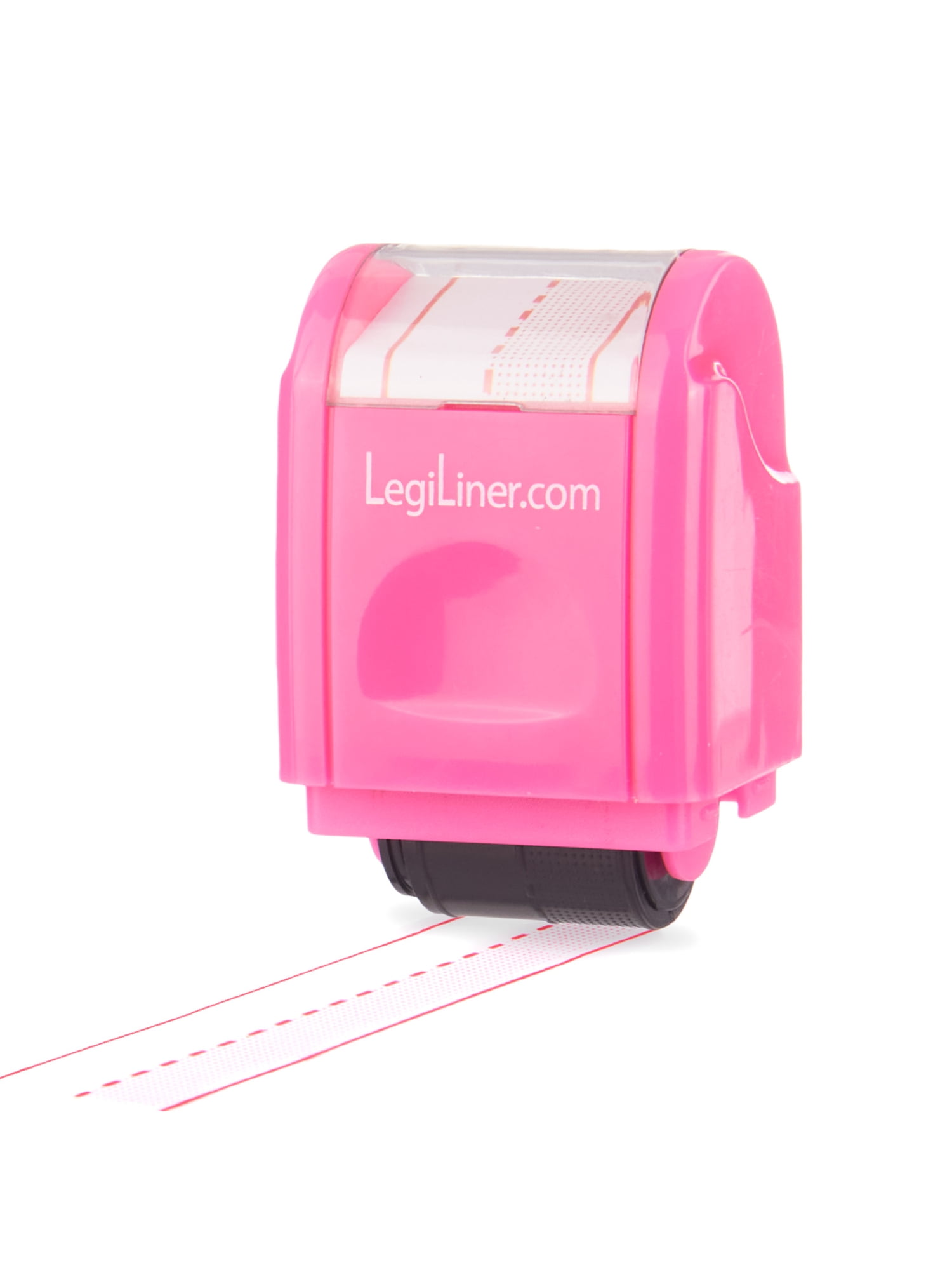 LegiLiner Self-Inking Teacher Stamp-3/4 inch Pink Shaded Handwriting ...