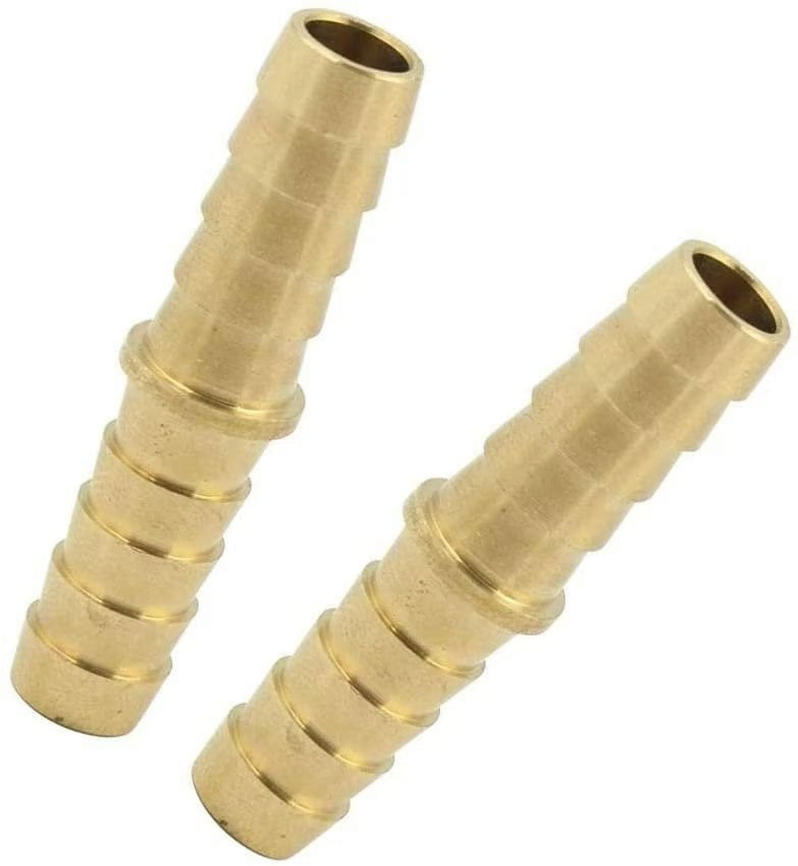 Legines, Barb Union, 5/8" Barb x 5/8" Barb Brass Hose Fitting Mender ...