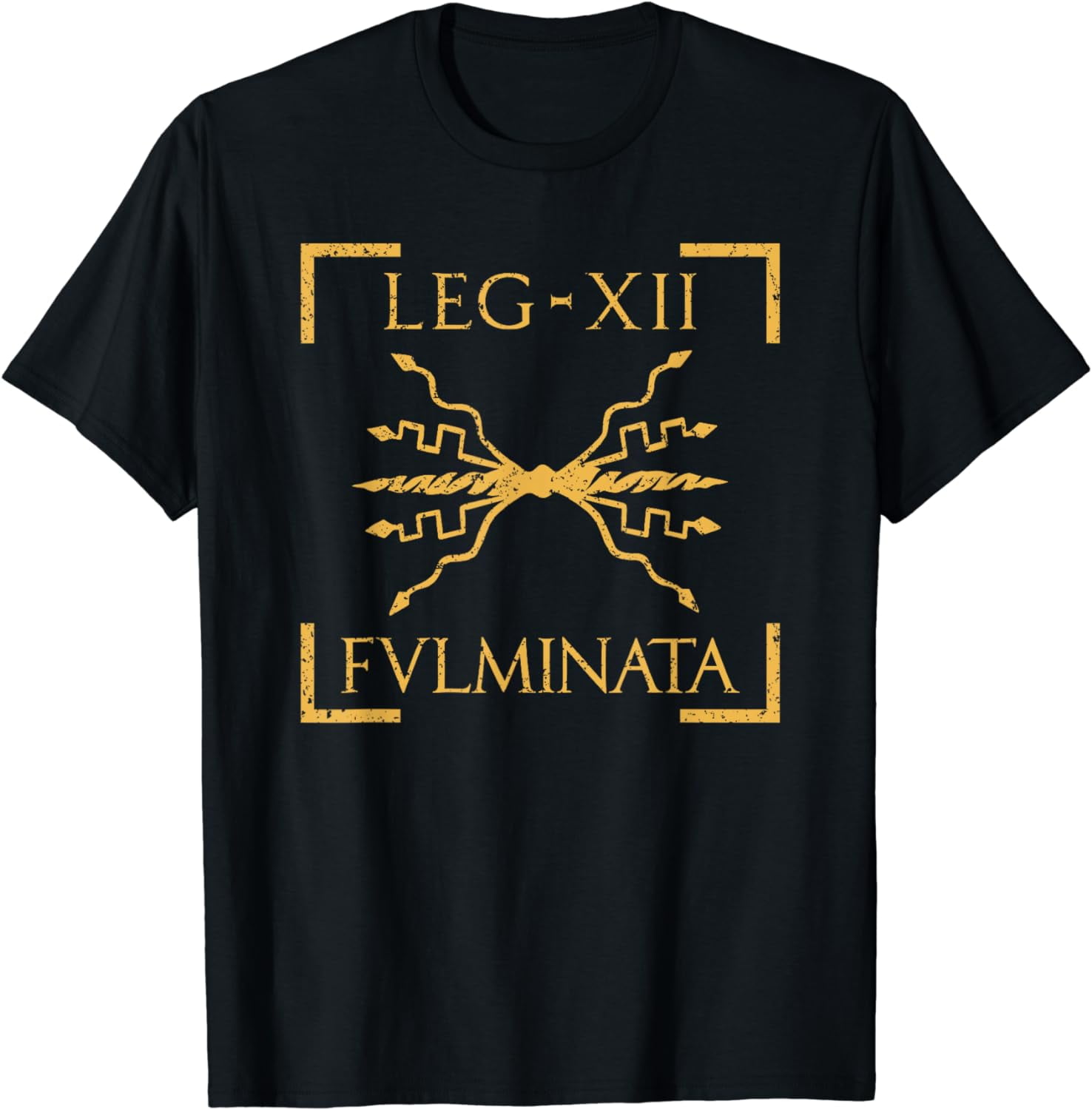 Legio XII Fulminata Thunderbolt Emblem Roman Legion T-Shirt - Walmart.com