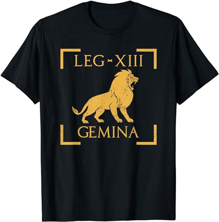 Legio XIII Gemina Lion Emblem Roman Legion T-Shirt - Walmart.com