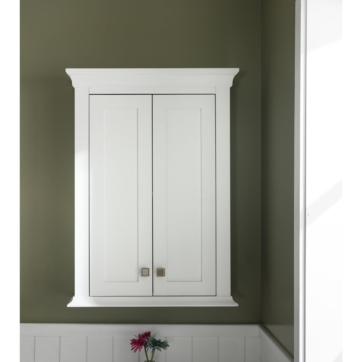 Legion Furniture 24" White Toilet Topper Cabinet - Walmart.com