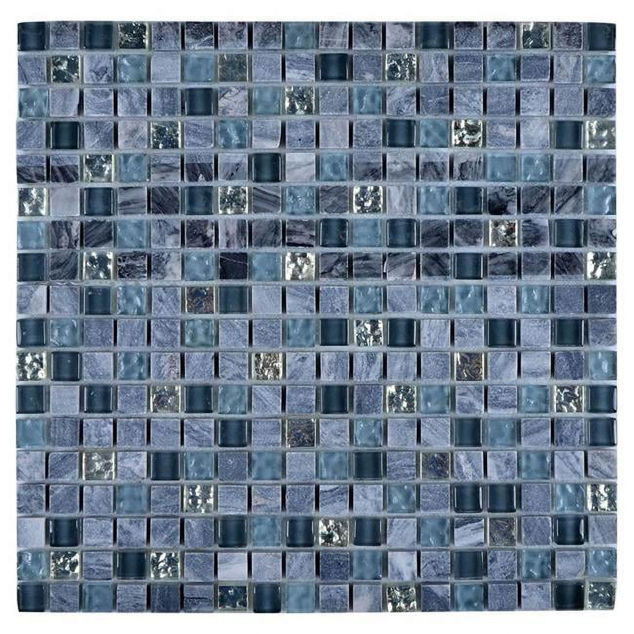 Legion Furniture Modern Mosaic Mix Wall Tile with Stone-SF - Walmart.com