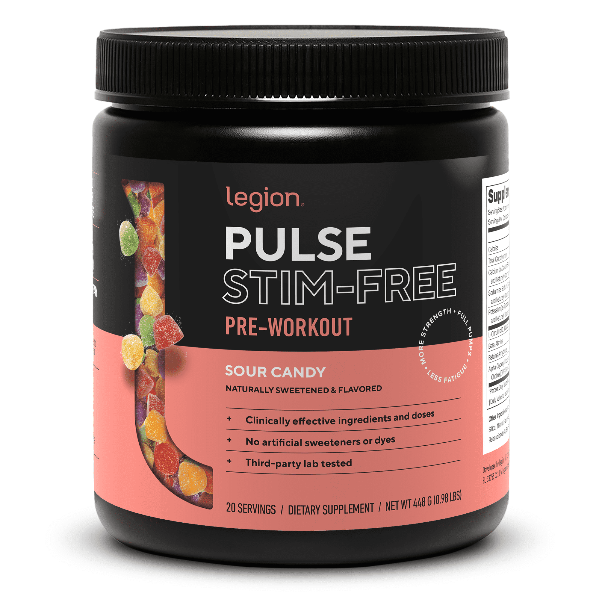 Legion Pulse Sport Energy - Natural Pre Workout Drink, Naturally ...