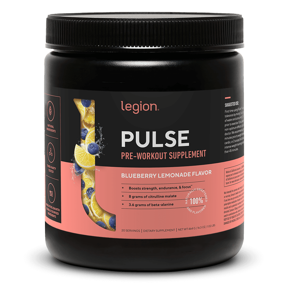 Pulse Pre-Workout Supplement Naturally Sweetened And Flavored - Walmart.com