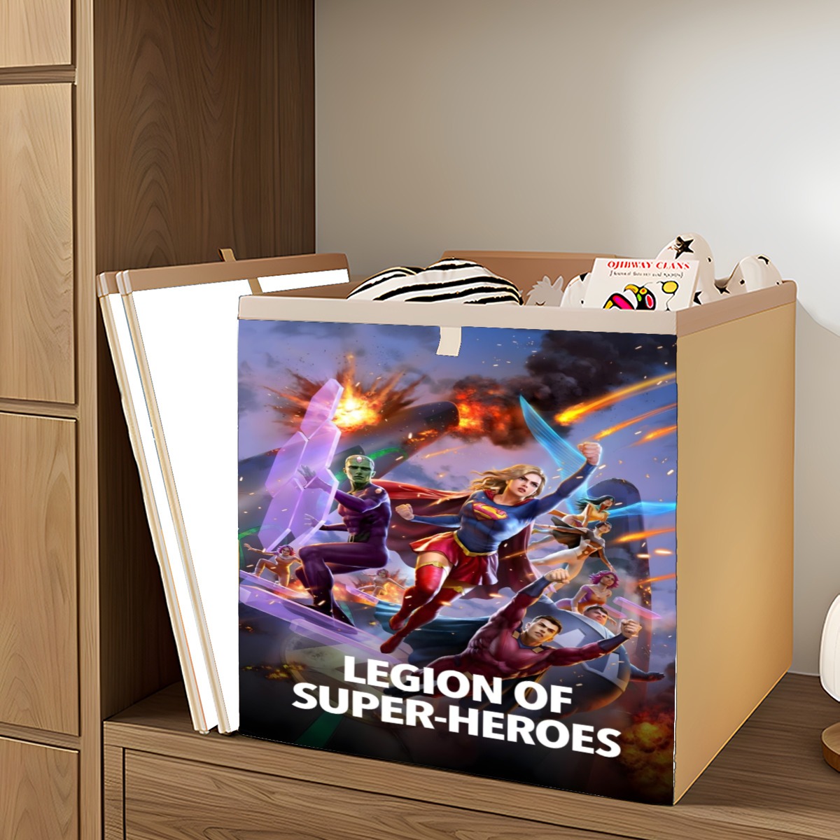 Legion of Super-Heroes organizer box say goodbye to clutter with one ...