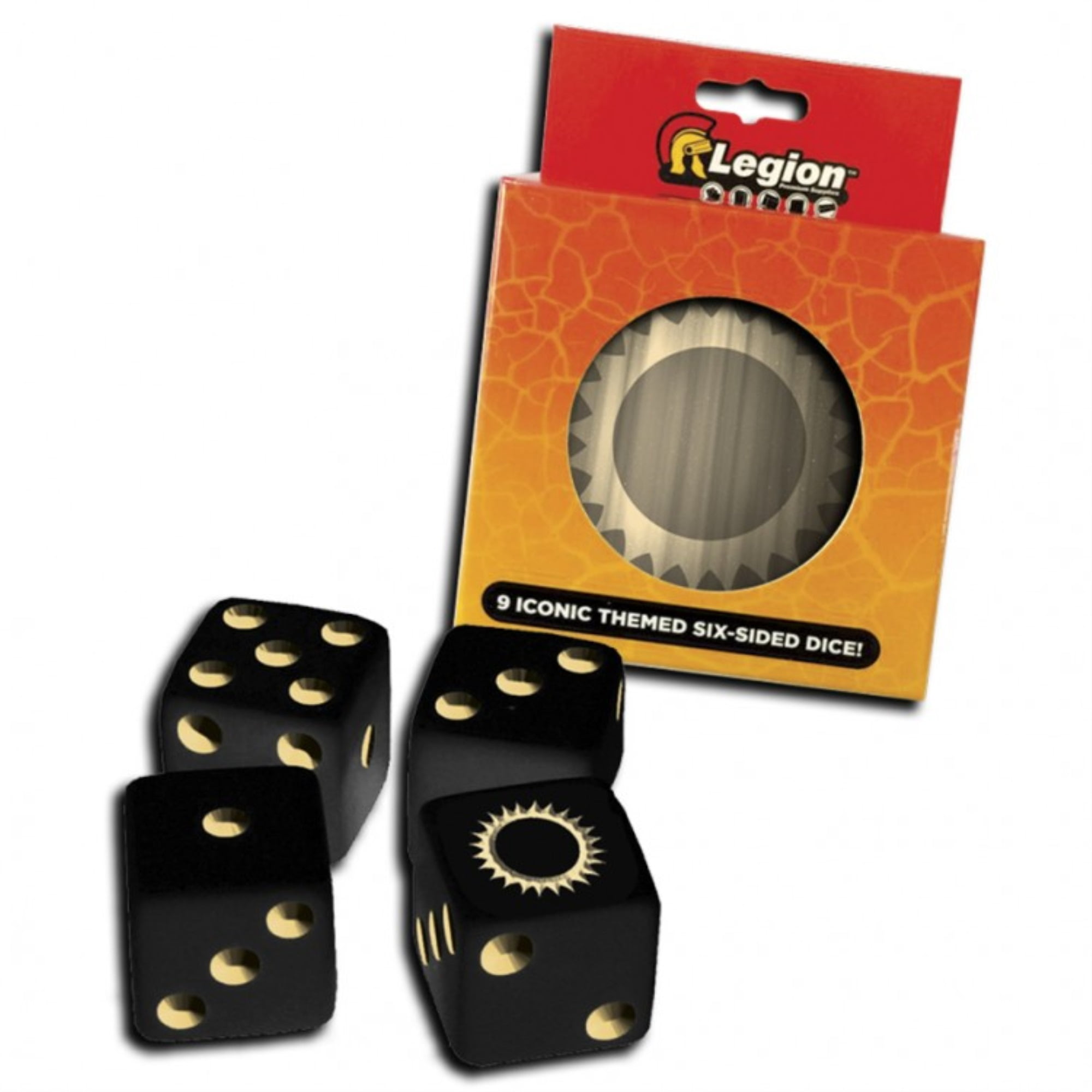 Dice Tin - Sun D6 (9) - Walmart.com