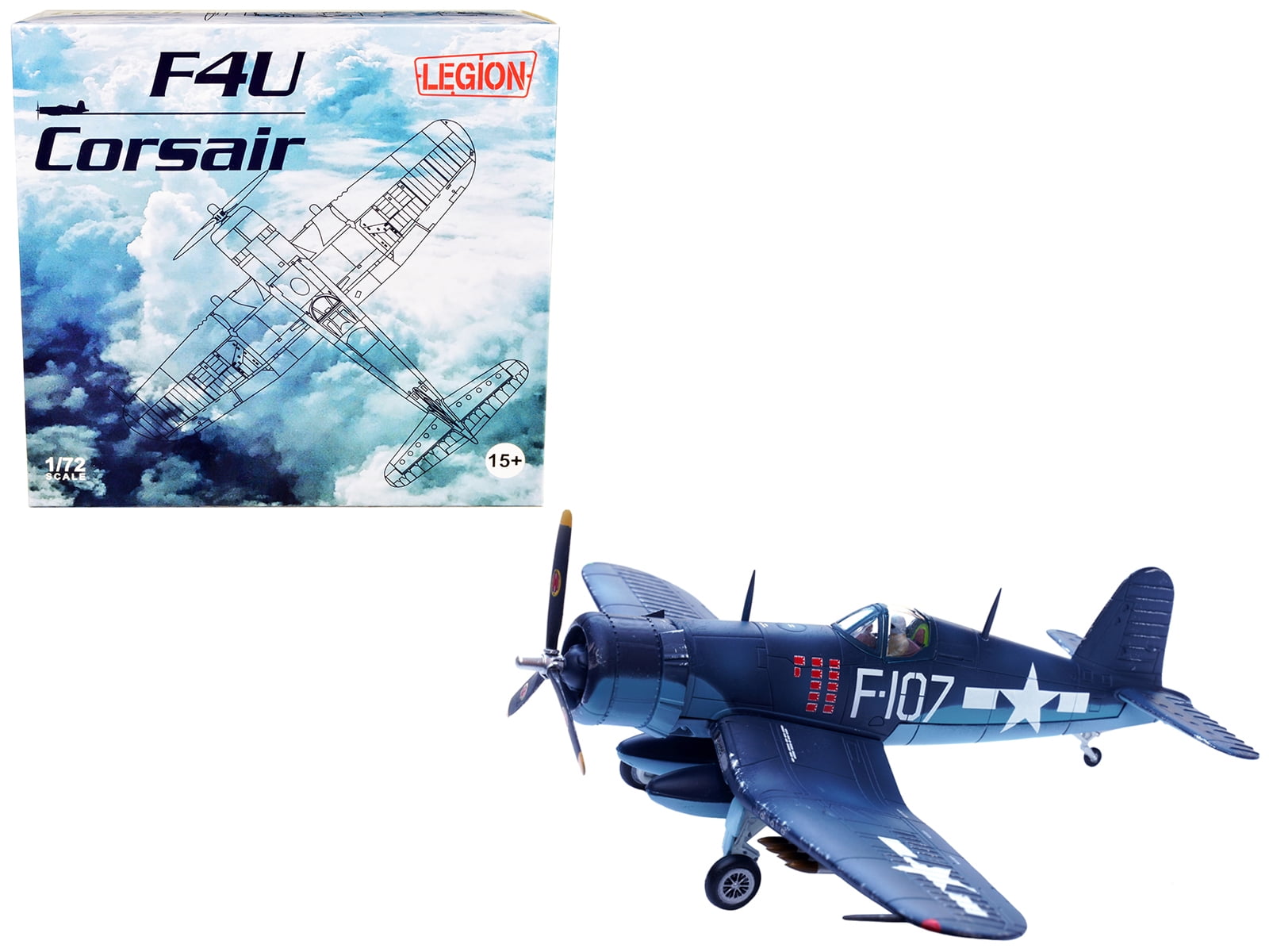 Legion Vought F4U-1D Corsair Fighter Plane 1st Light Phillip DeLong ...