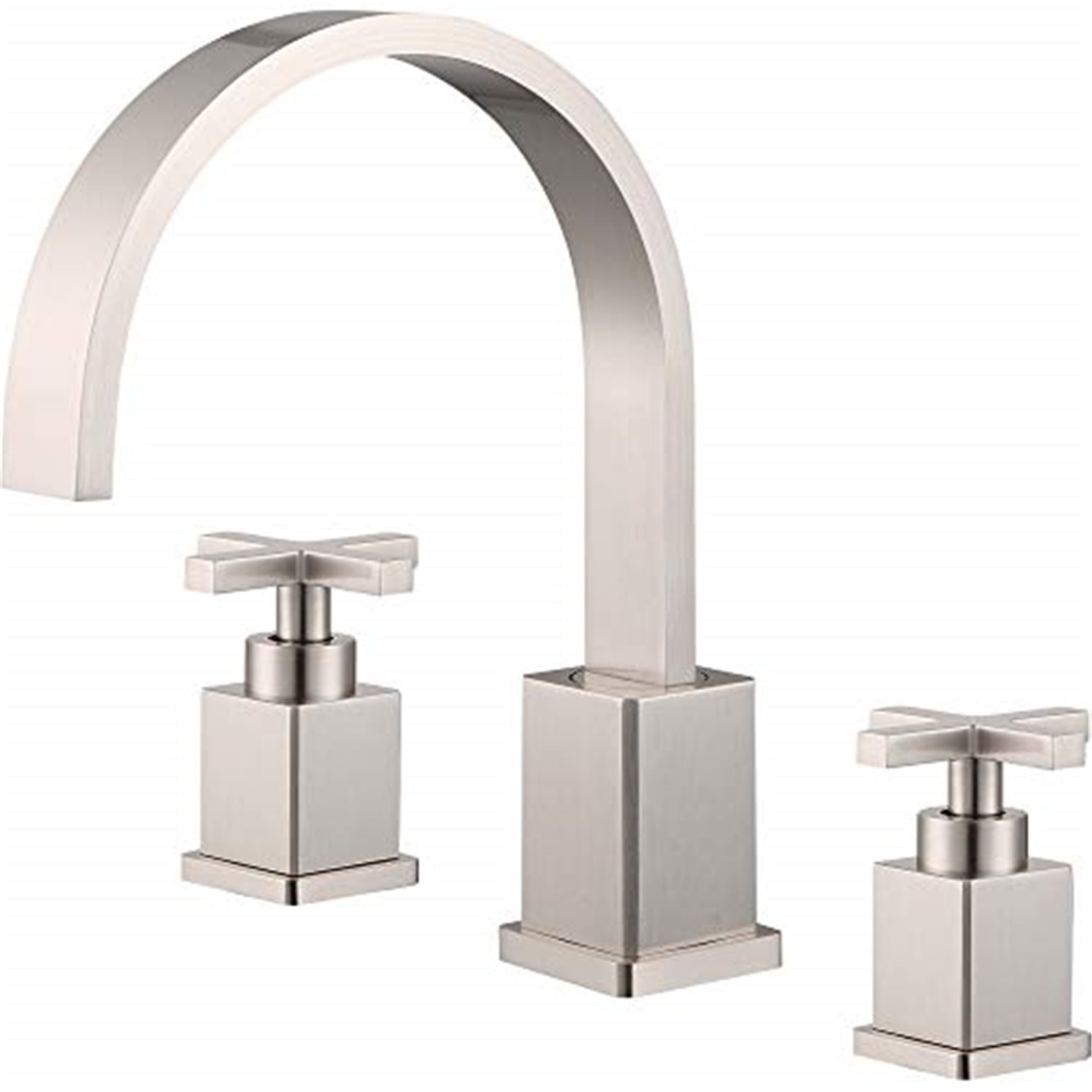 UPC FAUCET WITH DRAIN-BRUSHED NICKEL-Color:Brushed Nickel,Material ...