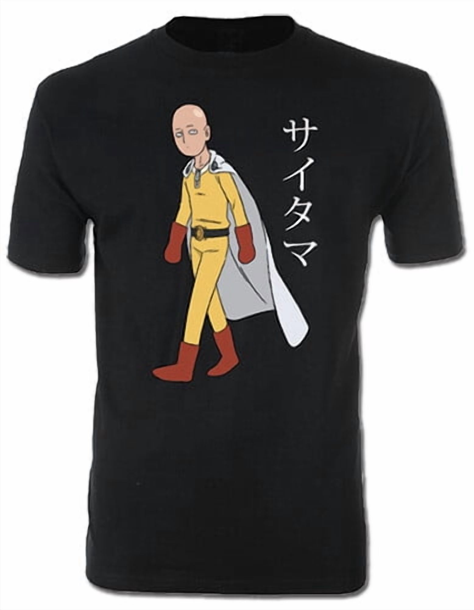 *Legit* One Punch Man Normal Saitama & Name in Japanese New T-Shirt ...
