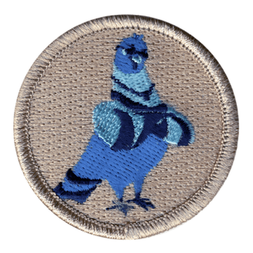 Legit Pigeon Scout Patrol Patch (Sew-on) - ClassB - Walmart.com