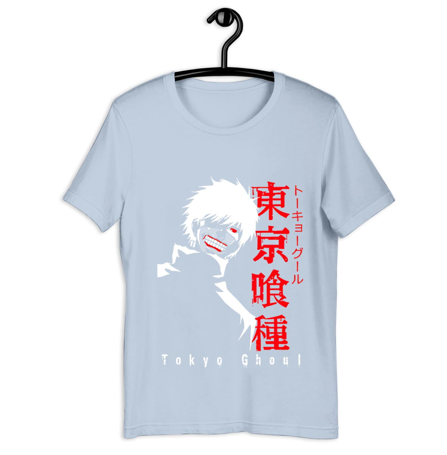 Legit Tokyo Ghoul Ken Kaneki Mask Centipede Battle Suit Anime T-Shirt ...