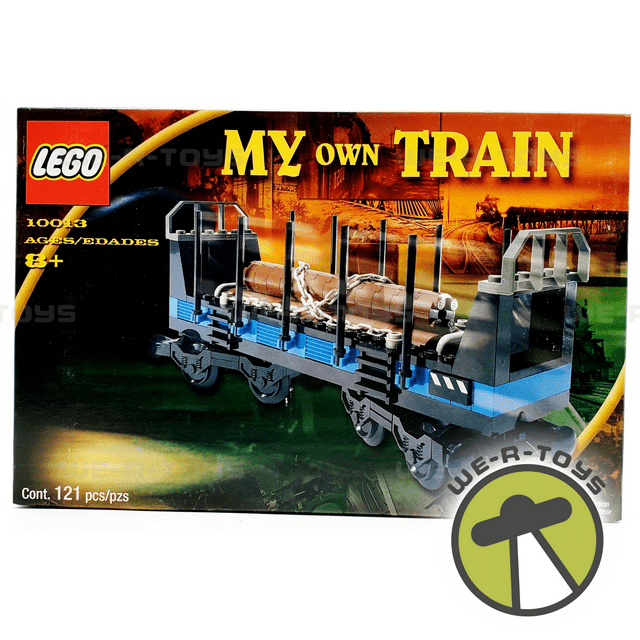 Lego 10013 My Own Train Open Freight Wagon 121 Piece Building Block Set ...