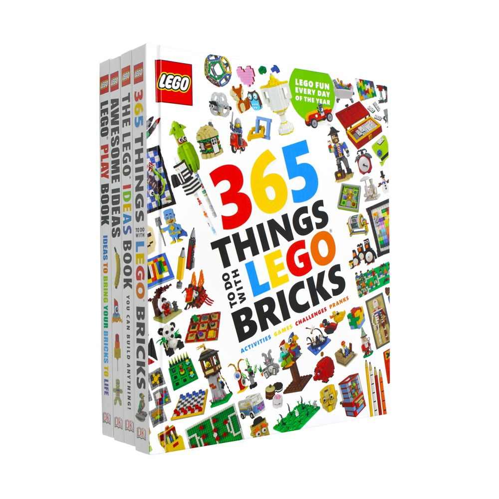 Lego 4 Books Collection Set 365 Things To Do With Lego Bricks The Lego ...