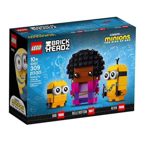 Lego 40421 BrickHeadz Minions Belle Bottom, Kevin and Bob New with ...