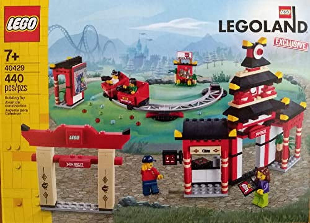 LEGO Legoland Ninjago World 40429 Building Set with Roller-Coaster and ...