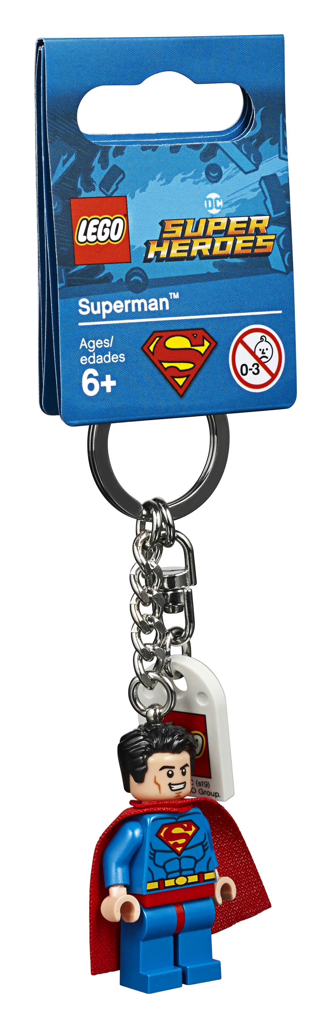 LEGO Superman Key Chain, DC Comics Super Heroes, 853952, Rare and ...