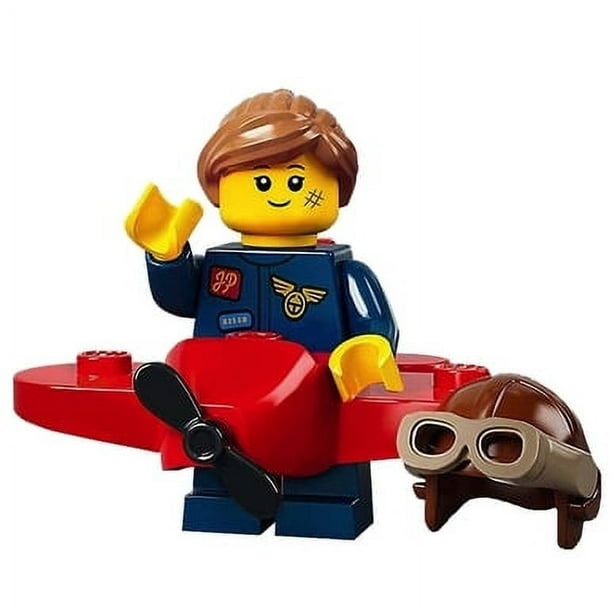 LEGO Pilot Girl Minifigure for Preschool Classroom Play - Walmart ...