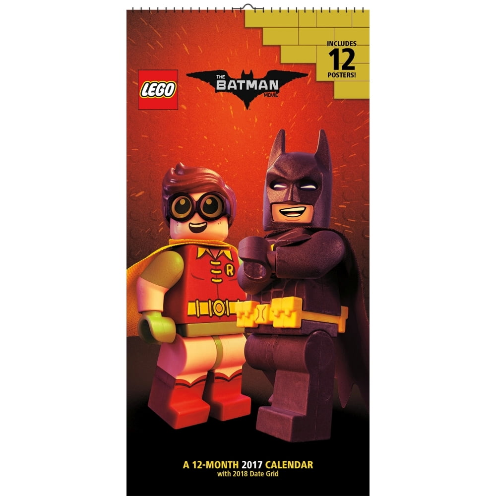 Lego Batman 2018 Wall Poster Calendar - Walmart.com
