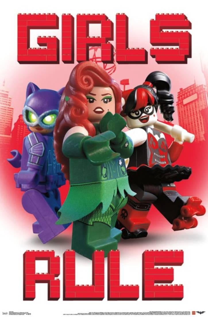 Lego Batman- Girls Poster - 22x34 - Walmart.com
