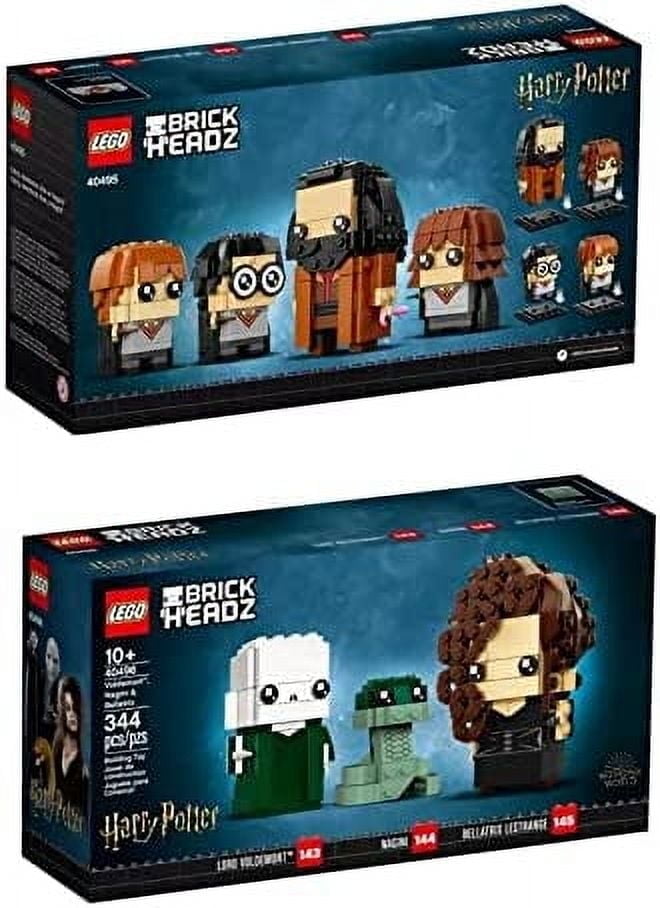 Lego Brickheadz Harry Potter, Hermione, Ron Weasley, Hagrid 4095 Lord ...