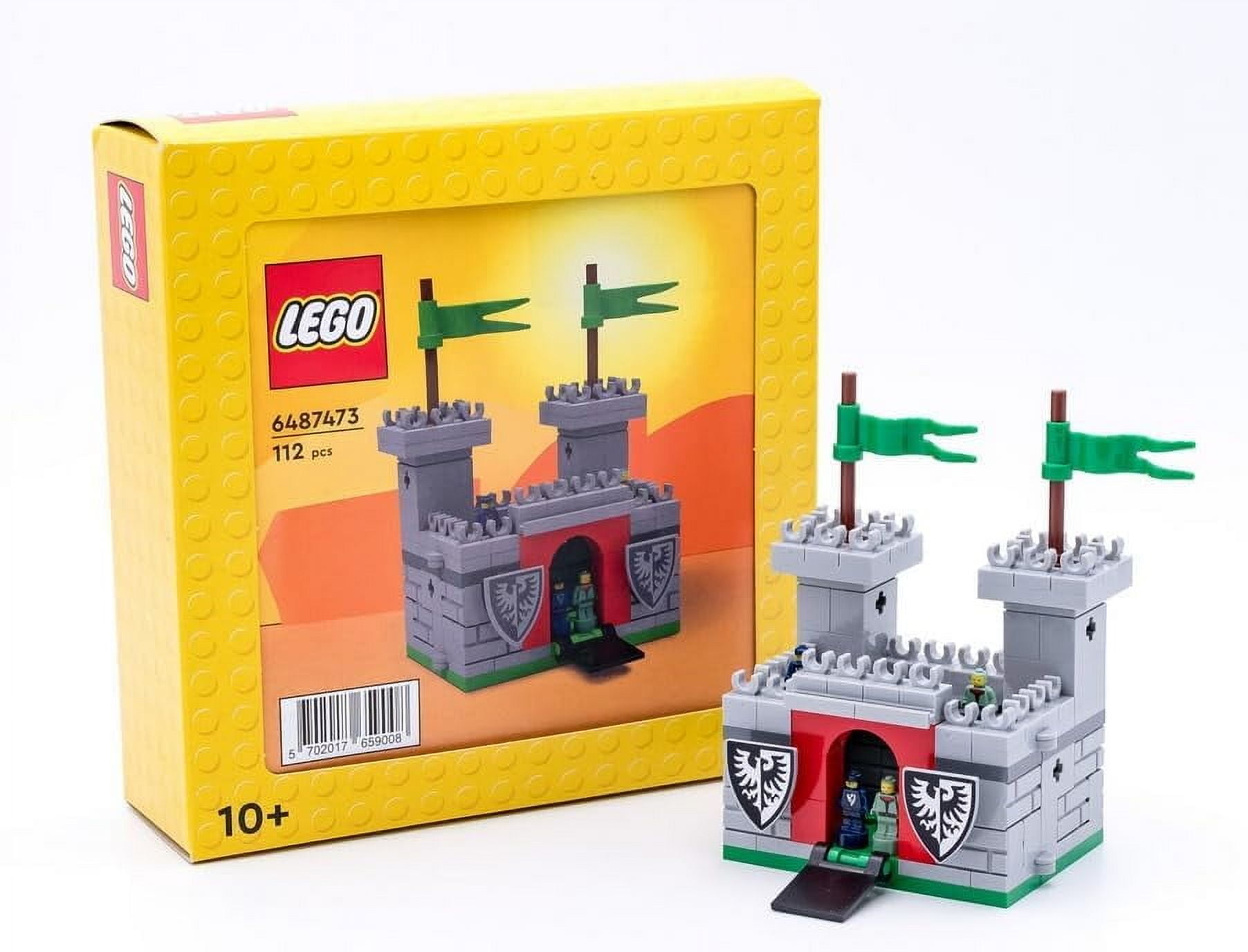 Lego Buildable Grey Castle Building Block Sets, 112 Pieces - Walmart.com
