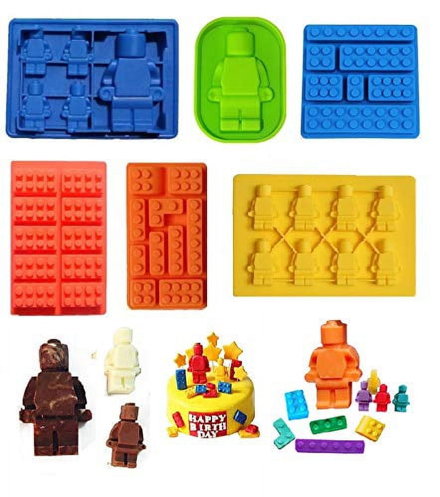 Lego Block Chocolate Molds