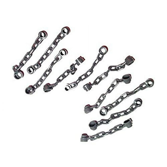 Lego Chain, 5 Links, Dark Bluish Grey, (10 Count) - Walmart.com