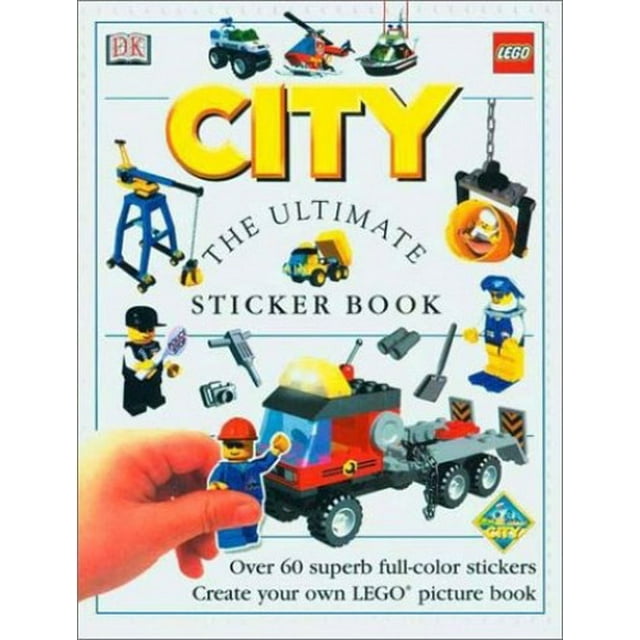 Pre-Owned Lego City (DK Ultimate Sticker Books) Paperback - Walmart.com