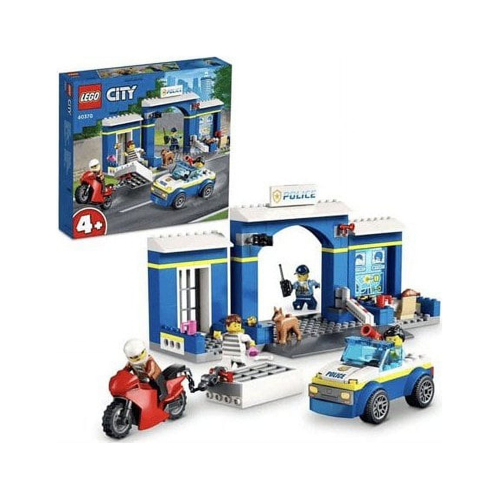 Lego City Police Station Chase 60370 - Walmart.com