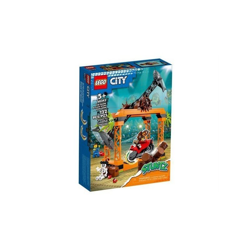 Lego City Shark Attack Showdown 60342 - Walmart.com