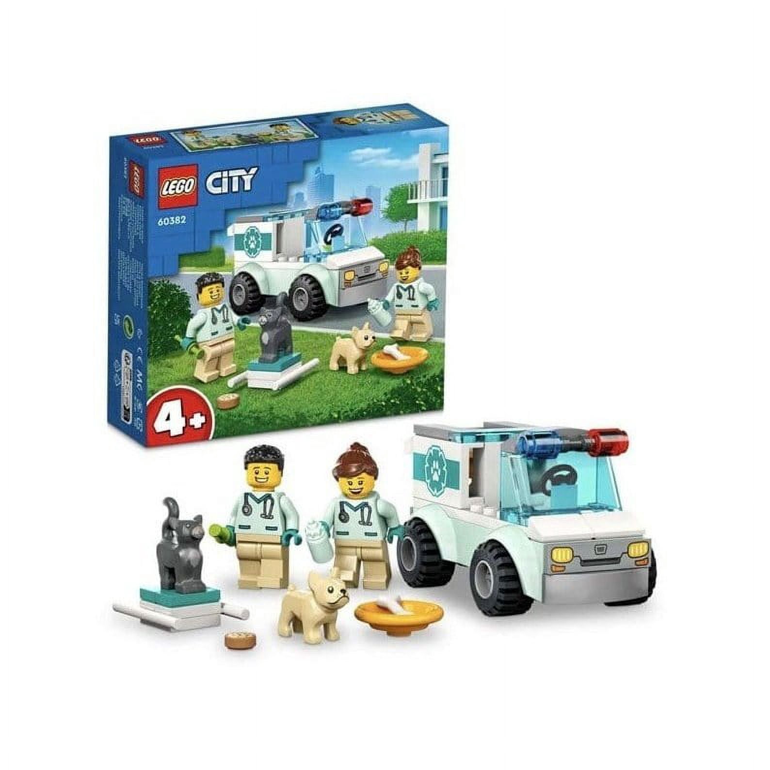 Lego City Veterinary Rescue Vehicle 60382 - Walmart.com