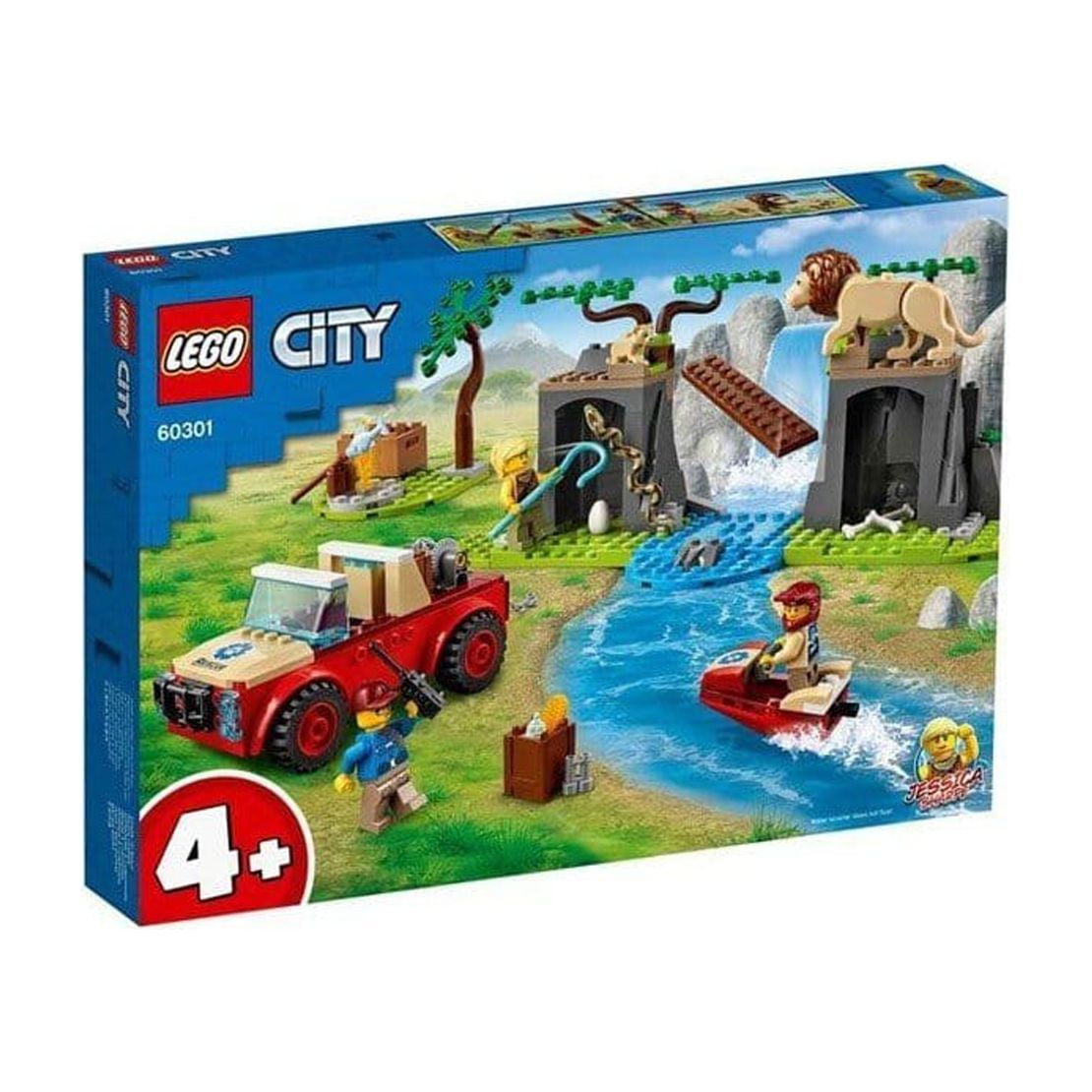 Lego City Wild Animal Rescue Jeep 60301 - Walmart.com