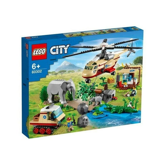 Lego City Wild Animal Rescue Operation 60302 - Walmart.com