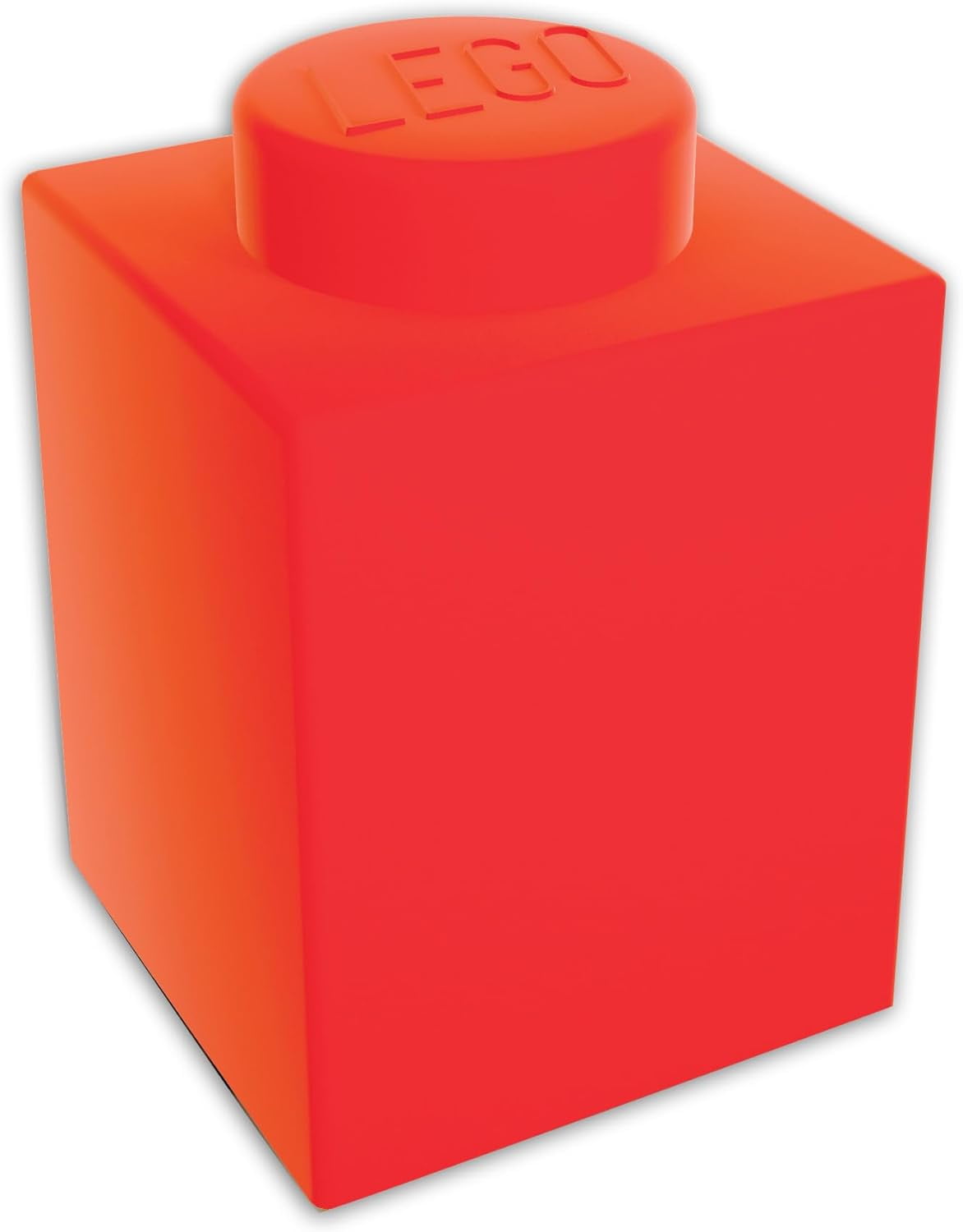 Lego Classic 1x1 Silicone Night Light - Red - 3 inch x 3 inch x 4.5 ...