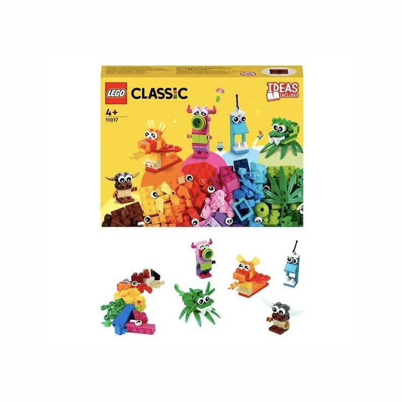 Lego Classic Creative Monsters 11017 - Walmart.com