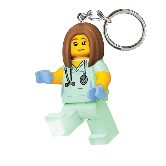 Lego Classic Veterinarian / Nurse Keychain - 3 Inch Tall Figure (Other ...