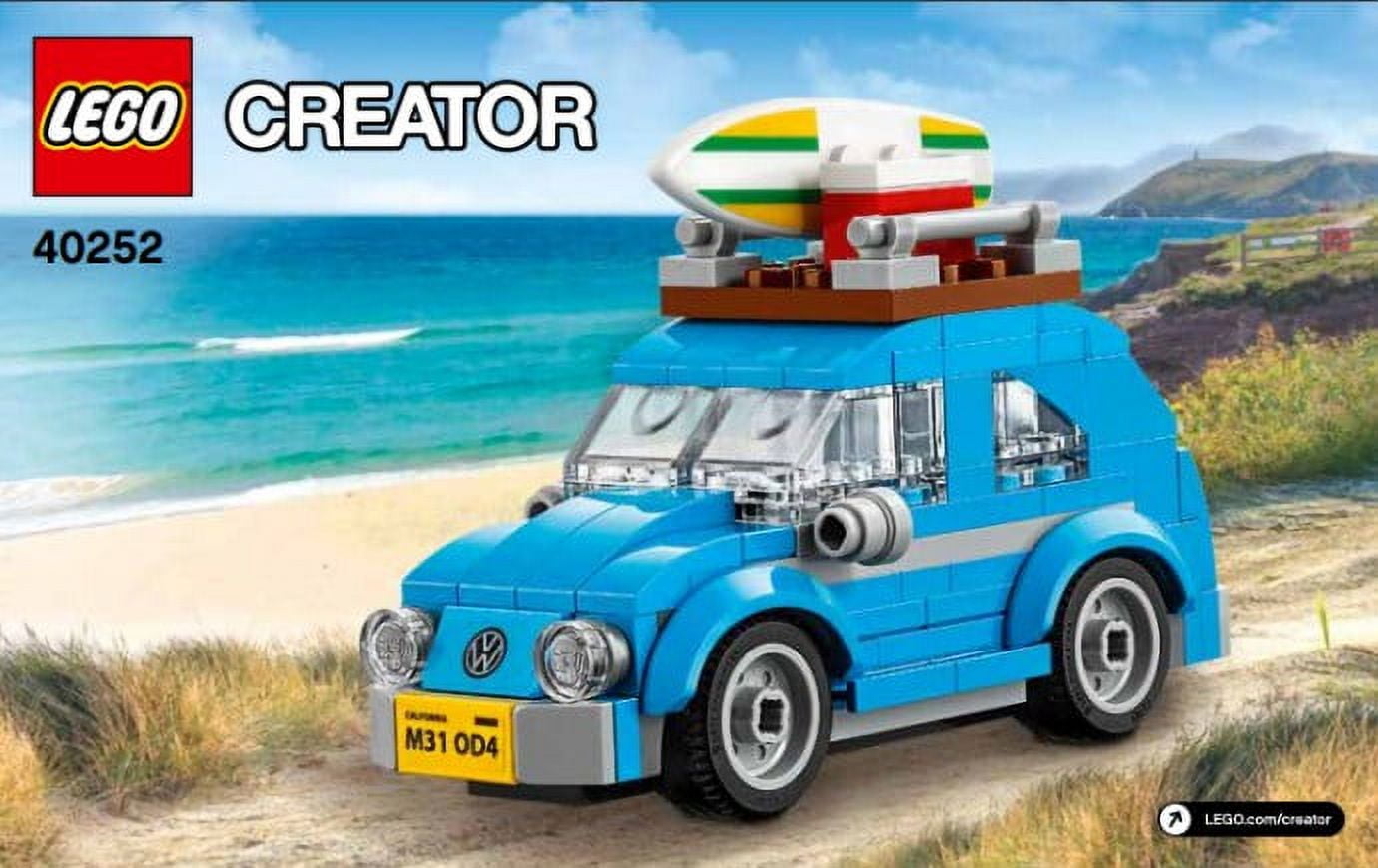 Lego Creator 40252 Mini VW Beetle Building Kit Model Toy - Walmart.com
