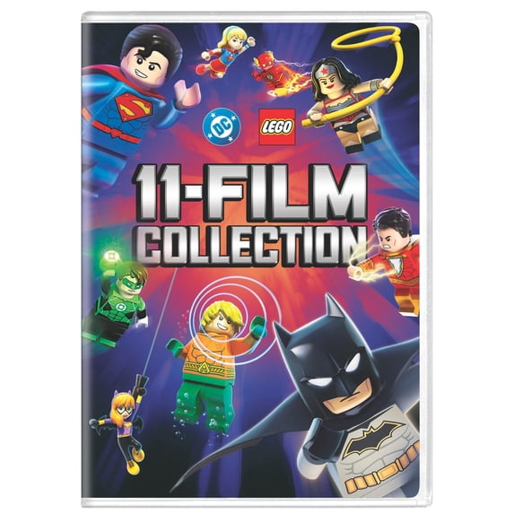Warner Bros Lego DC Collection, 11-Film DVD, Animation, Action, Family ...